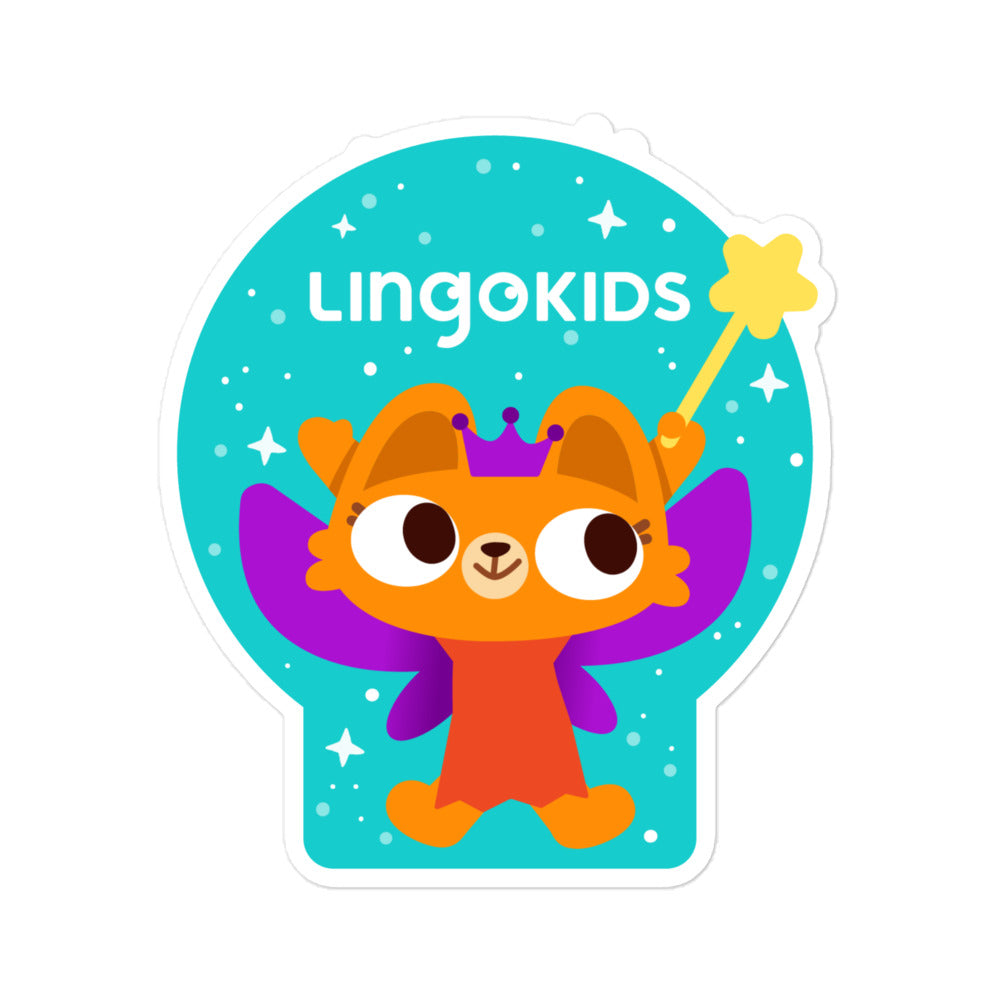 Sticker mágico de Lisa de Lingokids