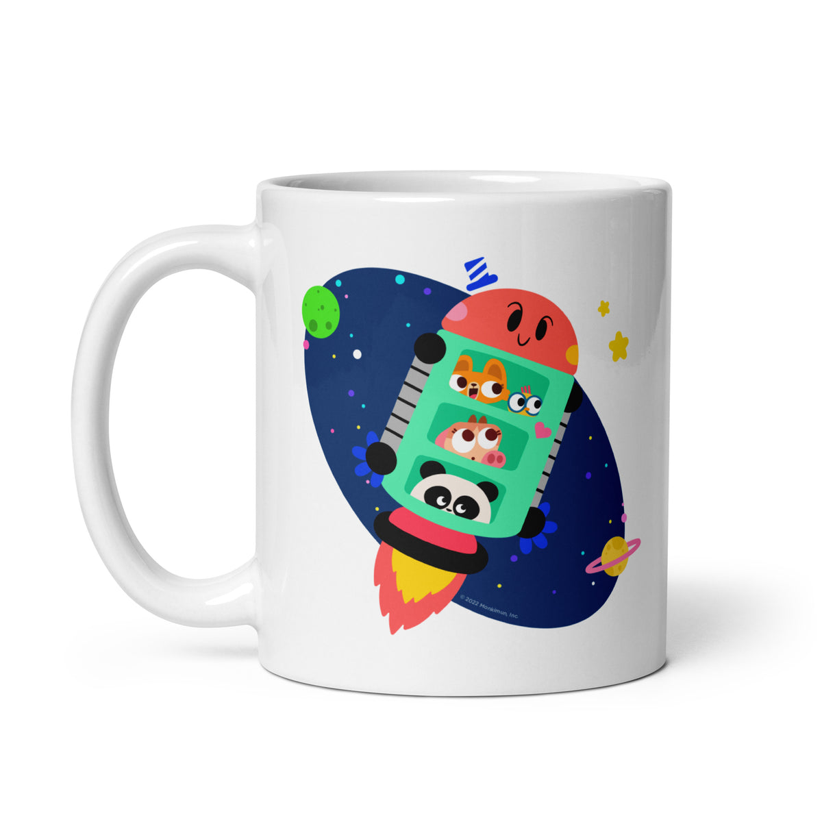 Lingokids Baby Bot Rocket Ceramic Mug