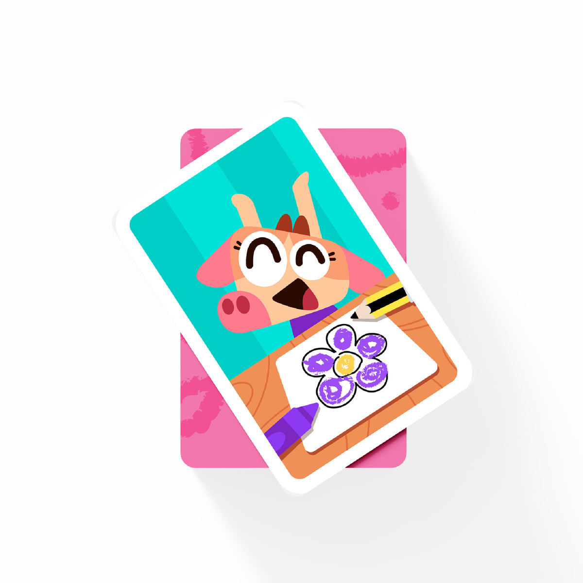 Lingokids Colorful Matching Card Game