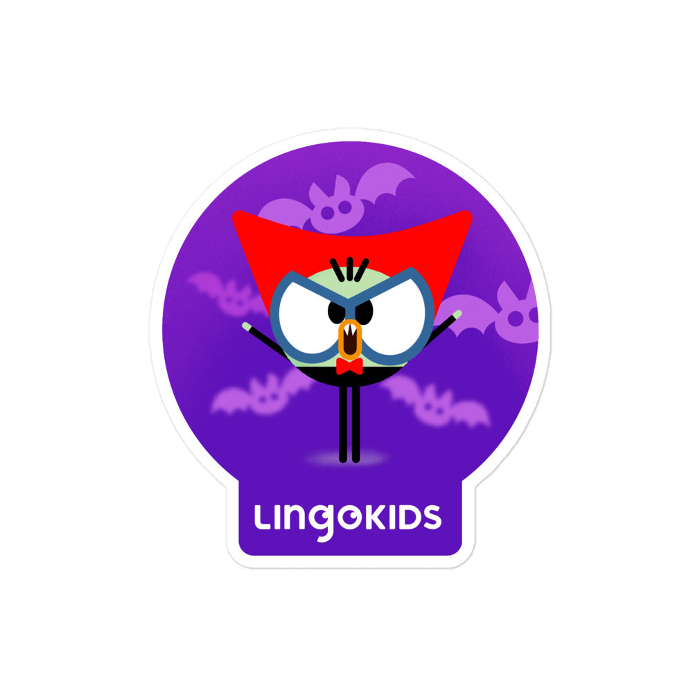 Lingokids Halloween Billy Sticker