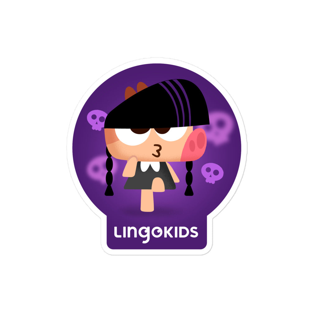 Lingokids Halloween Cowy Sticker