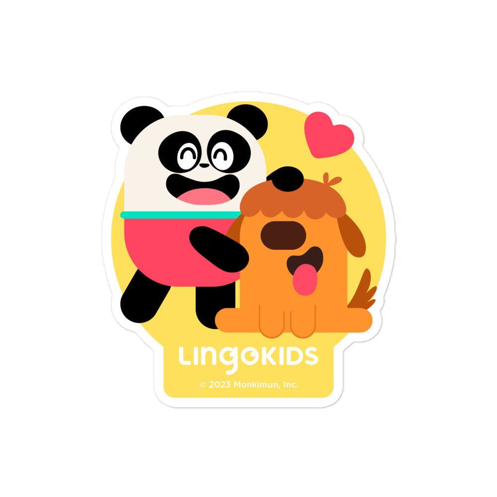 Lingokids Elliot and his Friend Sticker