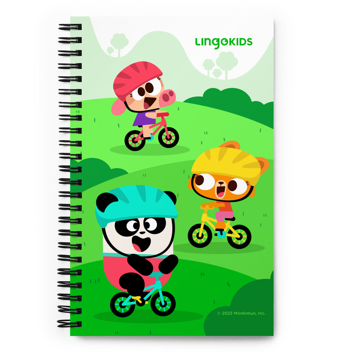 Lingokids Bike Adventure Notebook