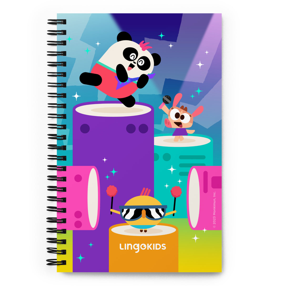 Lingokids Rockin' Characters Notebook