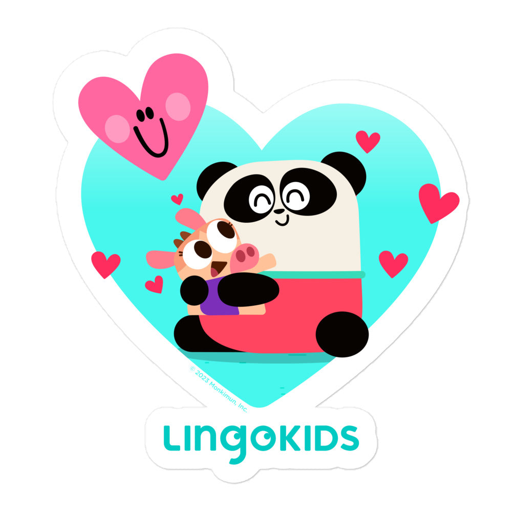 Lingokids Elliot Lots of Love Sticker