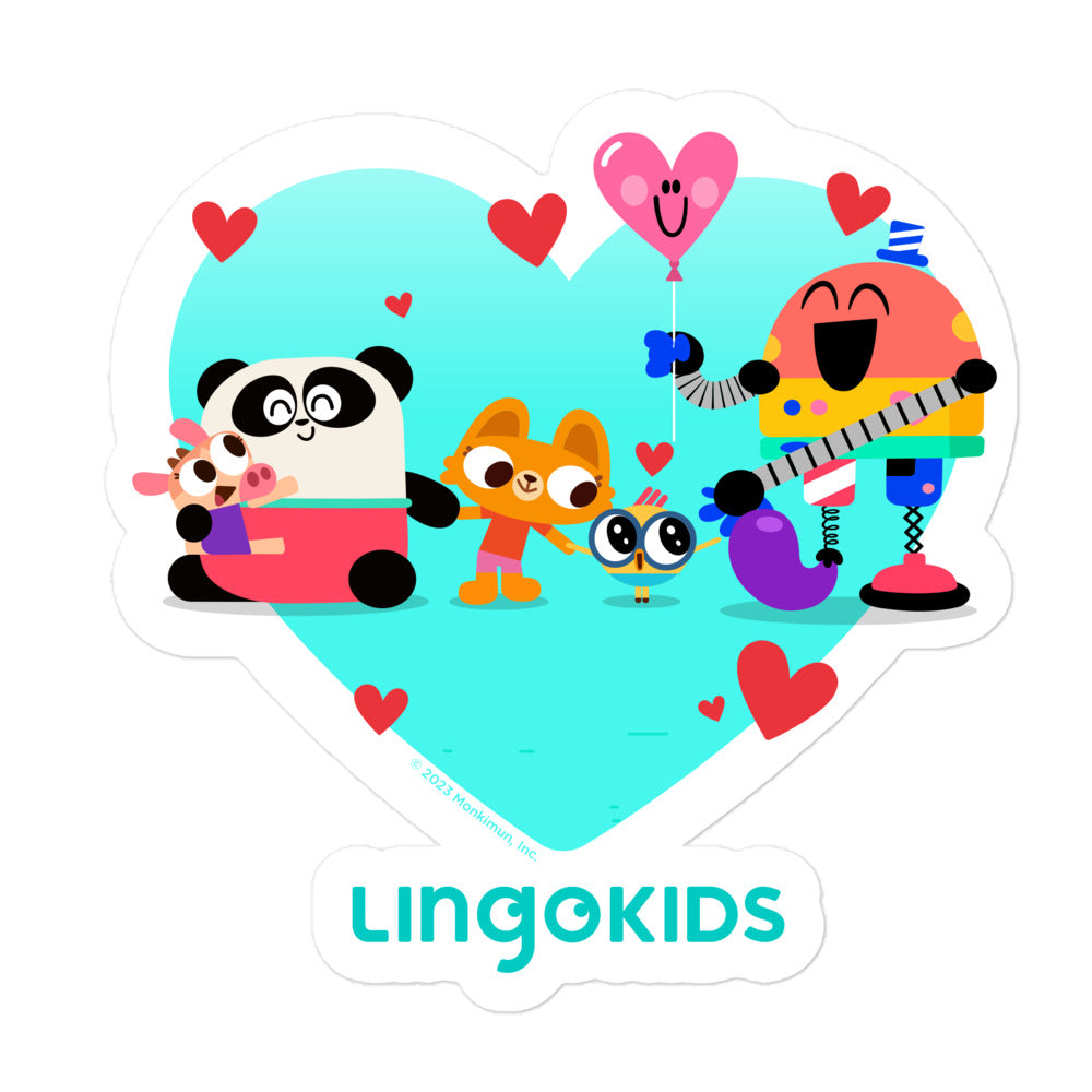 Lingokids Lots of Love Sticker